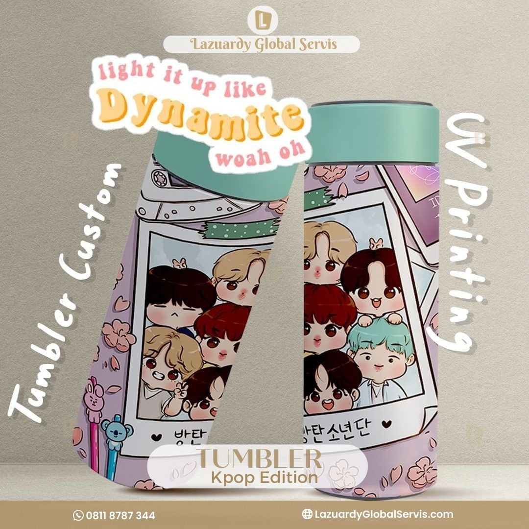 Tumbler Custom Kpop Edition Di Jakarta Pusat, DKI Jakarta
