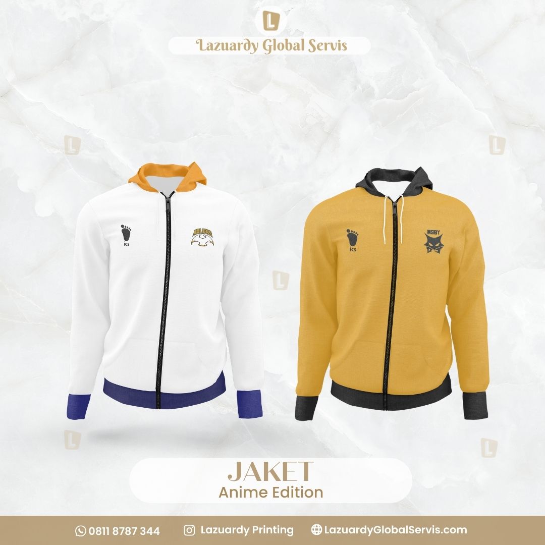Jaket Custom Anime Edition