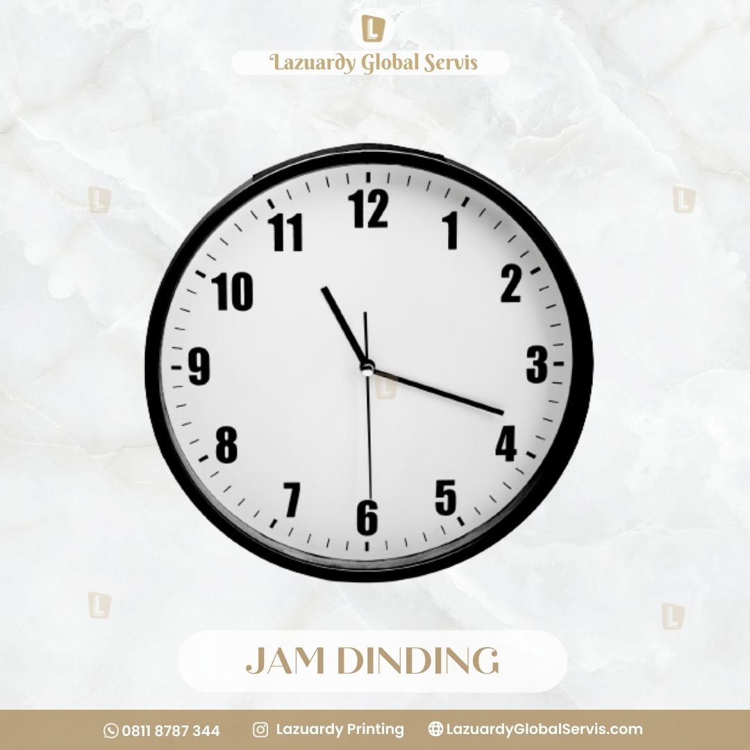 Jam Dinding Custom Di Senen, Jakarta Pusat, DKI Jakarta