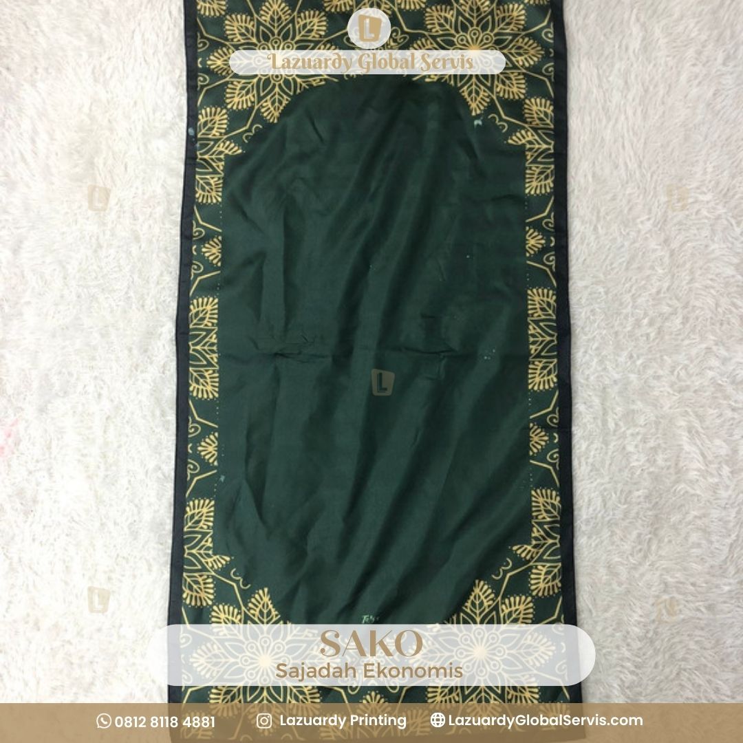 Sako - Sajadah Ekonomis Custom Motif 2